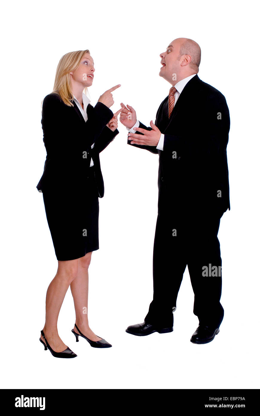 Business dispute Cut Out Stock Images & Pictures - Alamy