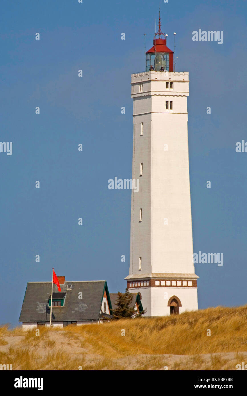 Lighthouse Blavandshuk, Denmark, Blavand Stock Photo - Alamy