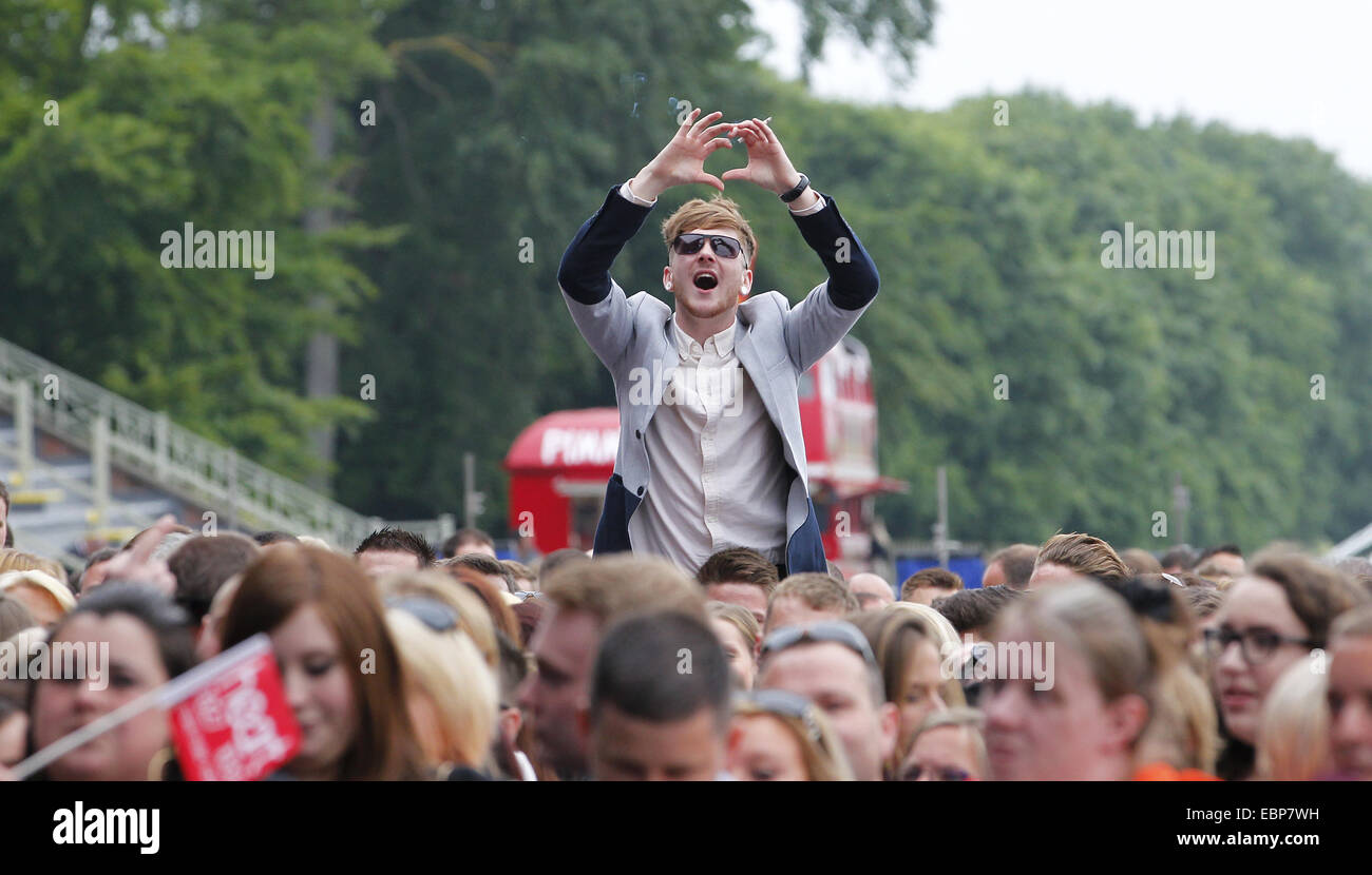 The X Factor 2012 (UK series 9) winner James Arthur performs at 'Summer ...
