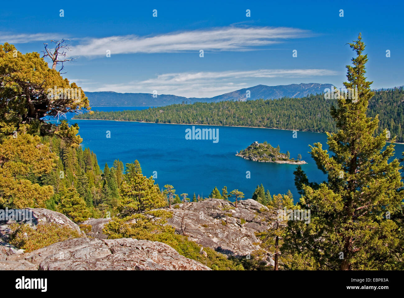 South Lake Tahoe's Emerald Bay State Park, California Stock Photo - Alamy