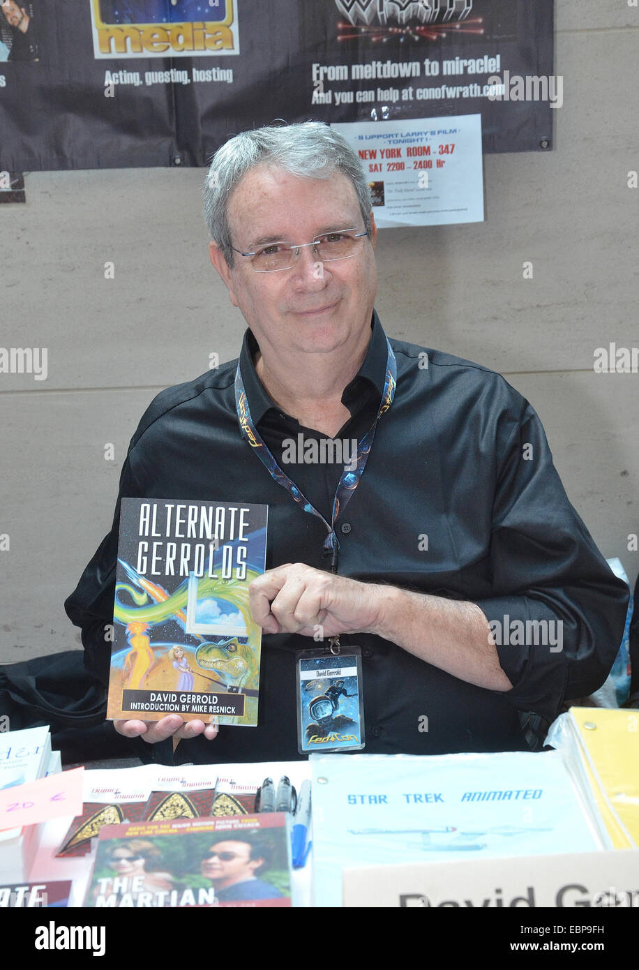 Actors from popular Sci-Fi films attend an autograph session at FedCon ...