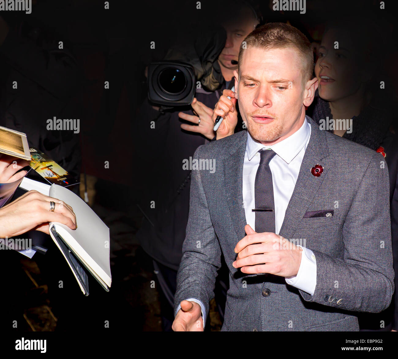 Jack O'Connell attend the UK Premiere of UNBROKEN at The Odeon ...