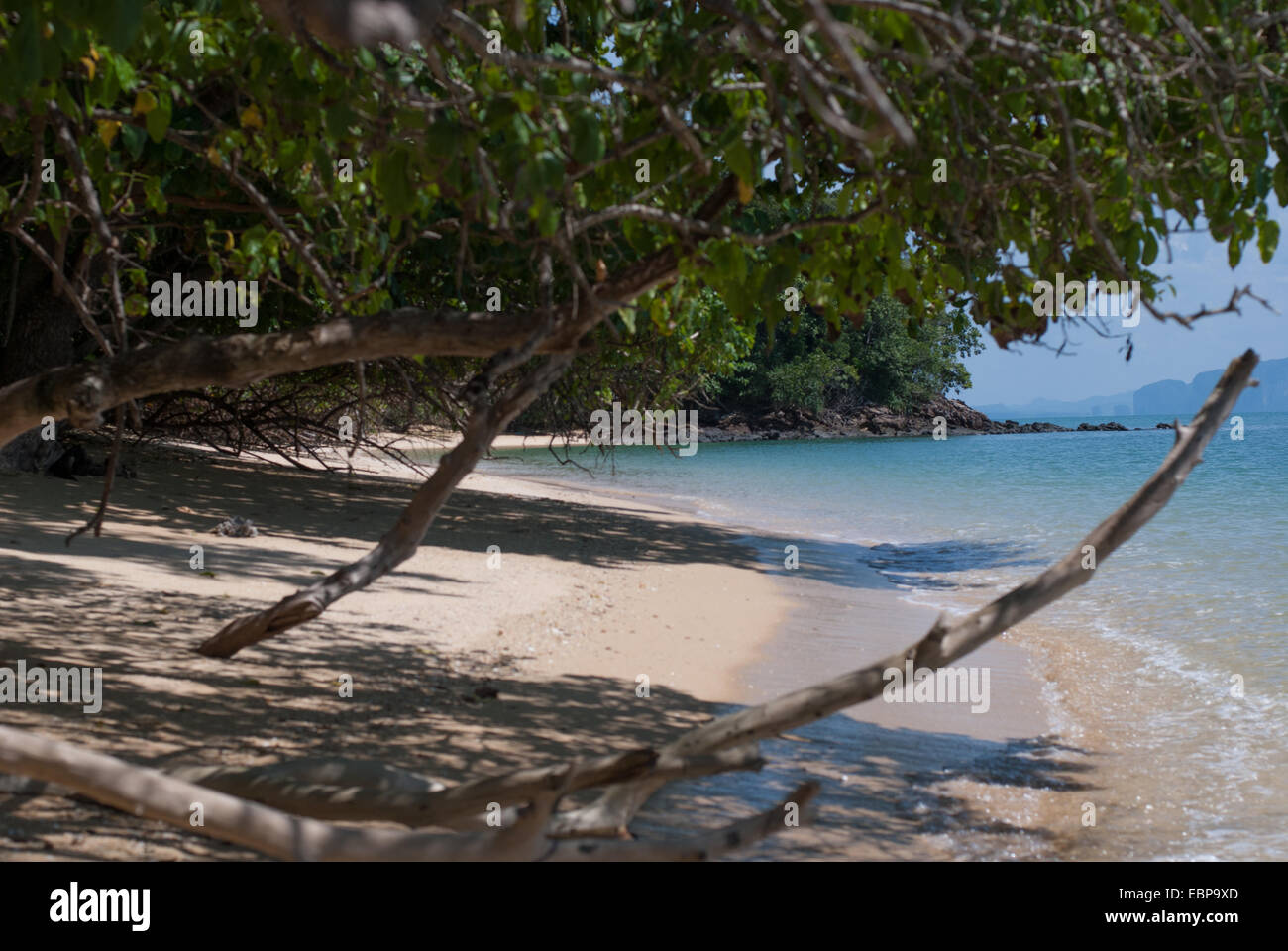 The tranquil beach of Bubu Island in southern Thailand Stock Photo - Alamy