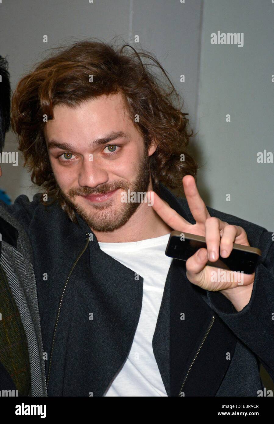 New York, NY, USA. 3rd Dec, 2014. Lorenzo Richelmy out and about for ...