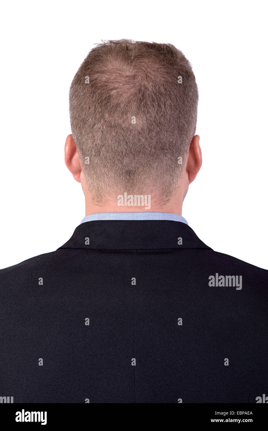 Back black mans head hi-res stock photography and images - Alamy