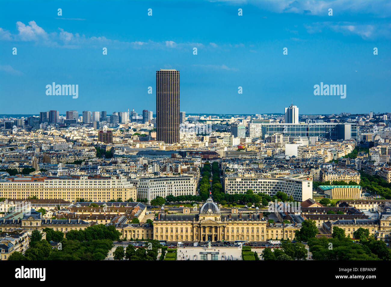 Aerial view cityscape of Paris in france Stock Photo - Alamy