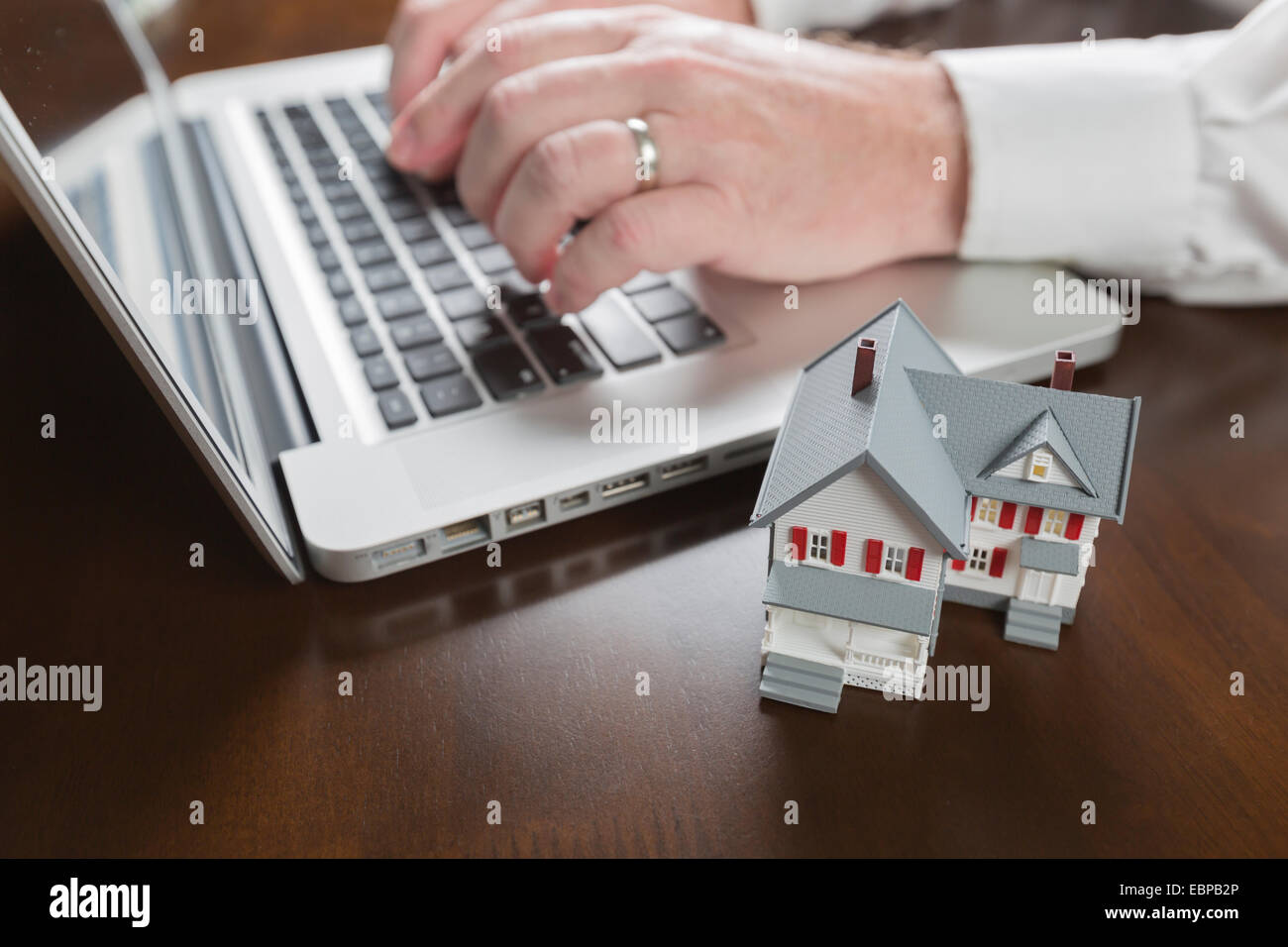 House typing hi-res stock photography and images - Alamy