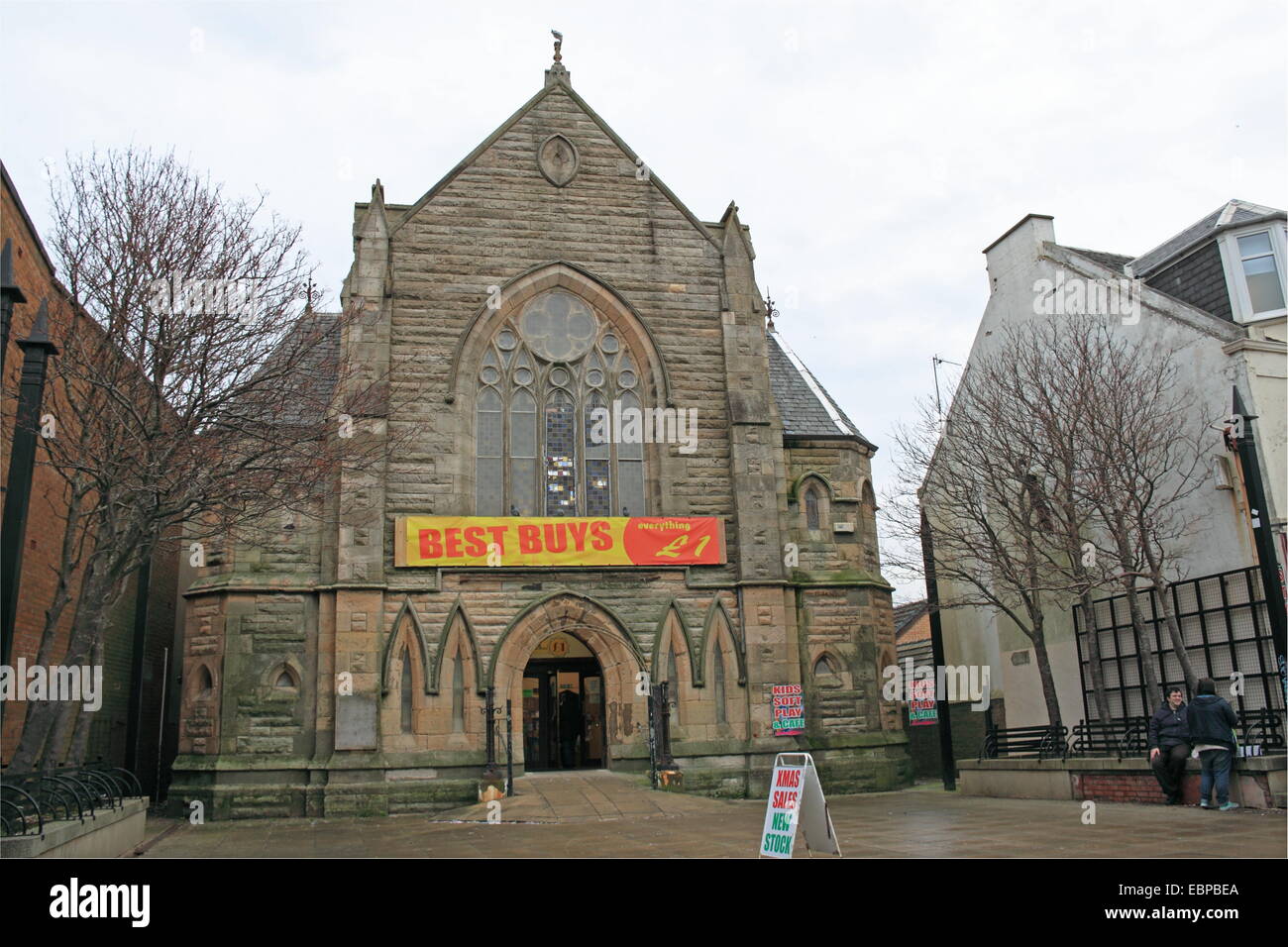 Best Buys Pound Shop (former church), Saltcoats, North Ayrshire ...