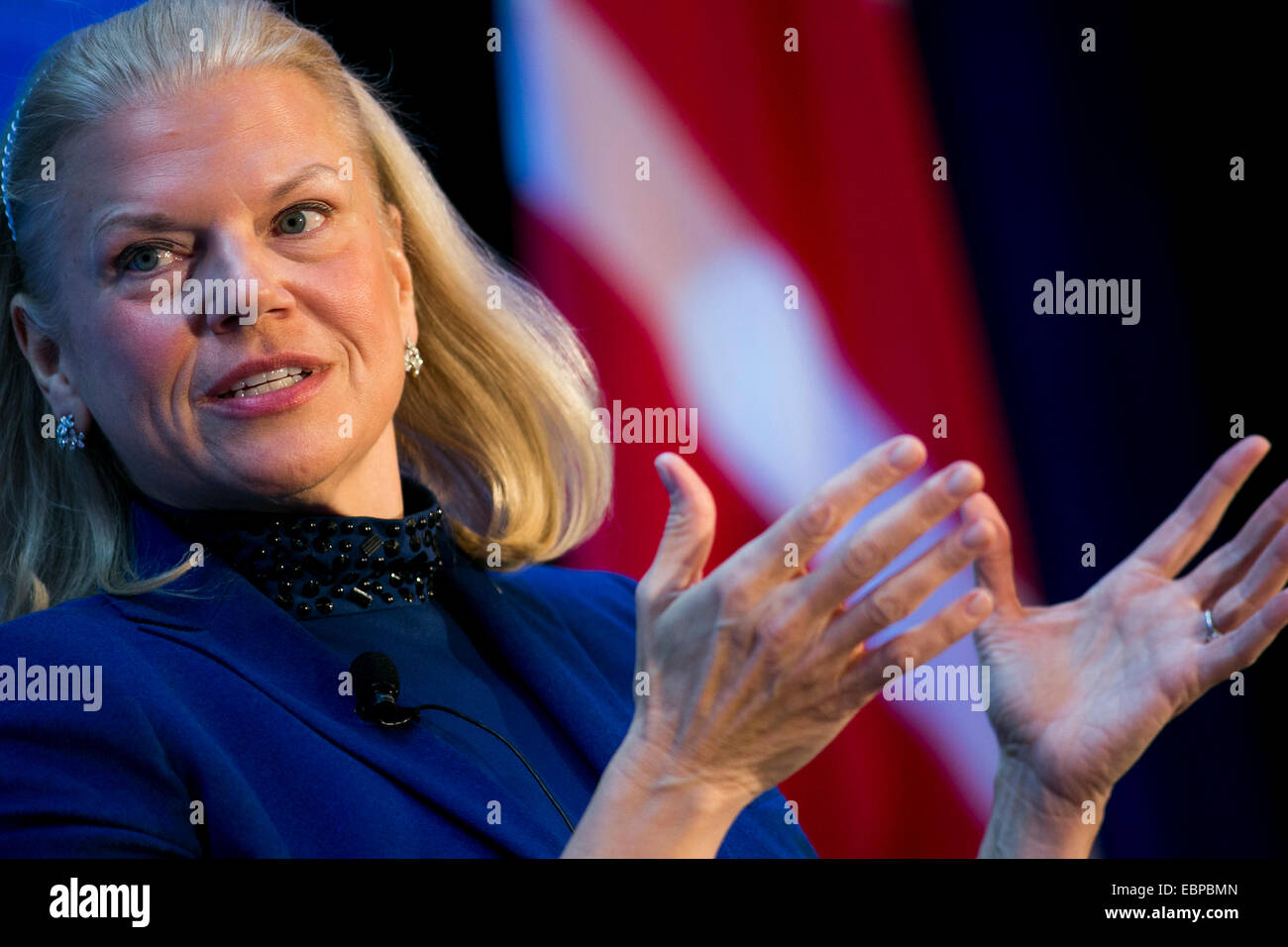 Washington DC, USA. 3rd December, 2014. Ginni Rometty, President and ...