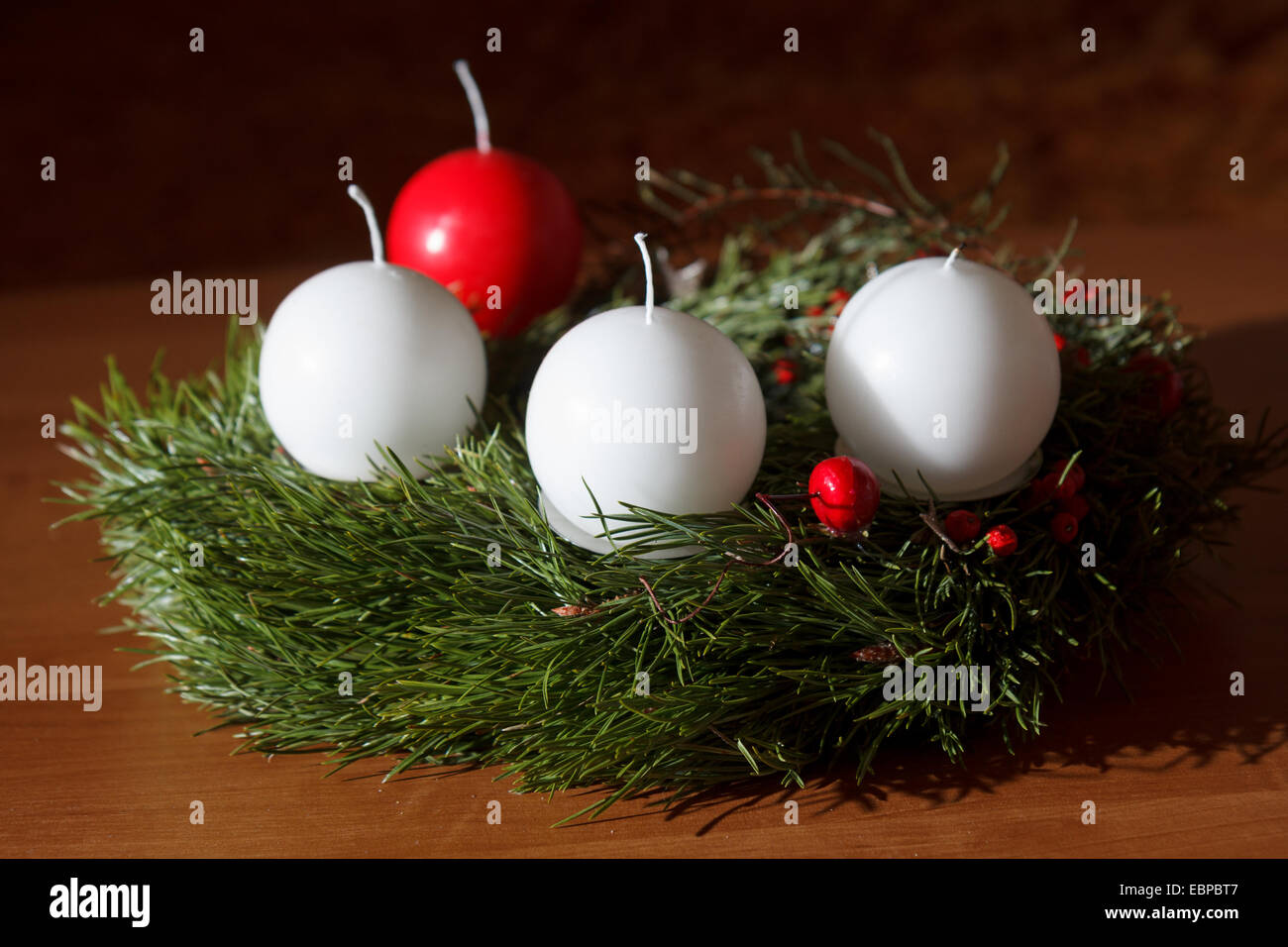 December advent decoration hi-res stock photography and images - Alamy