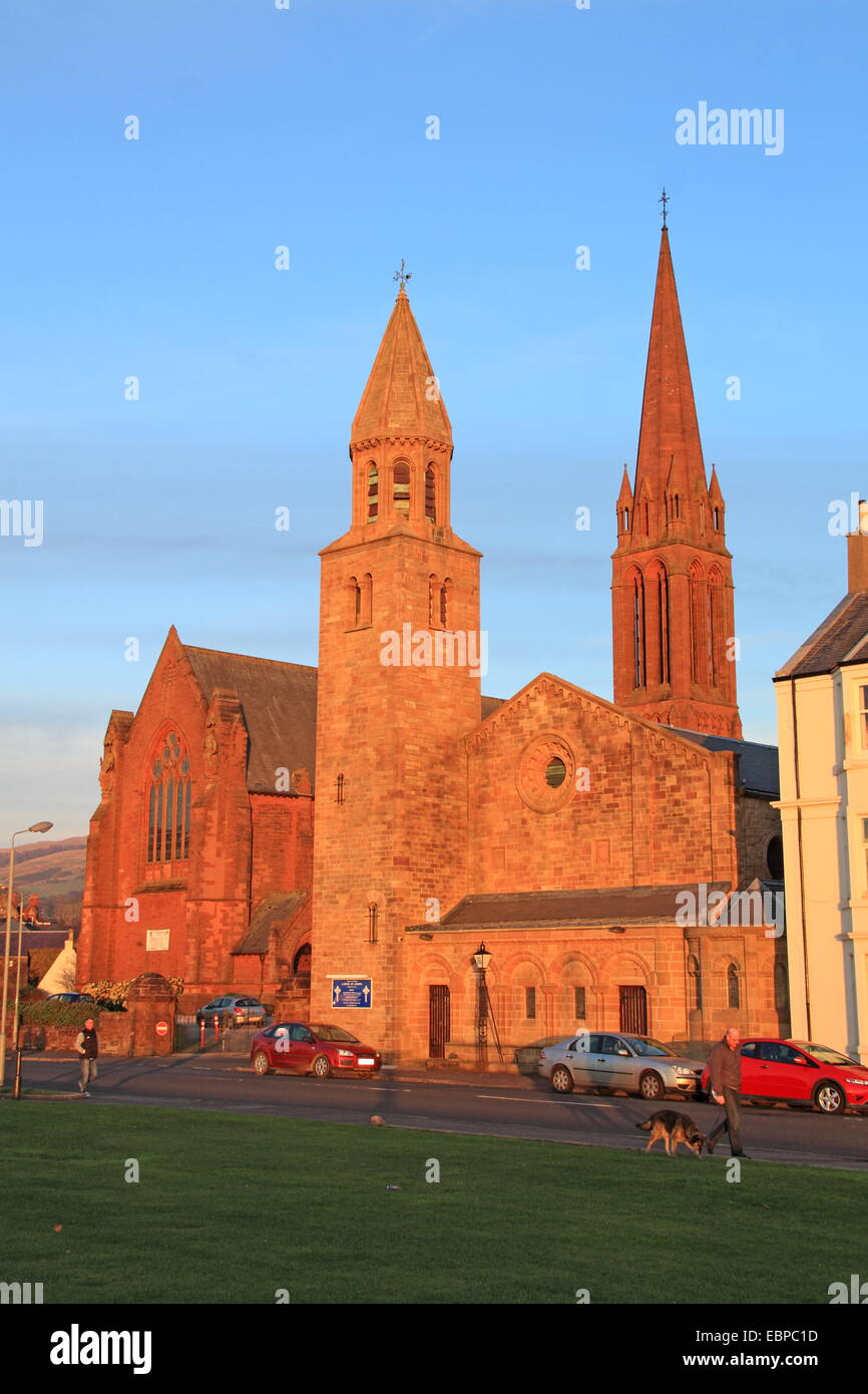 Clark Memorial Church (left) and St John's Church, Largs, North ...