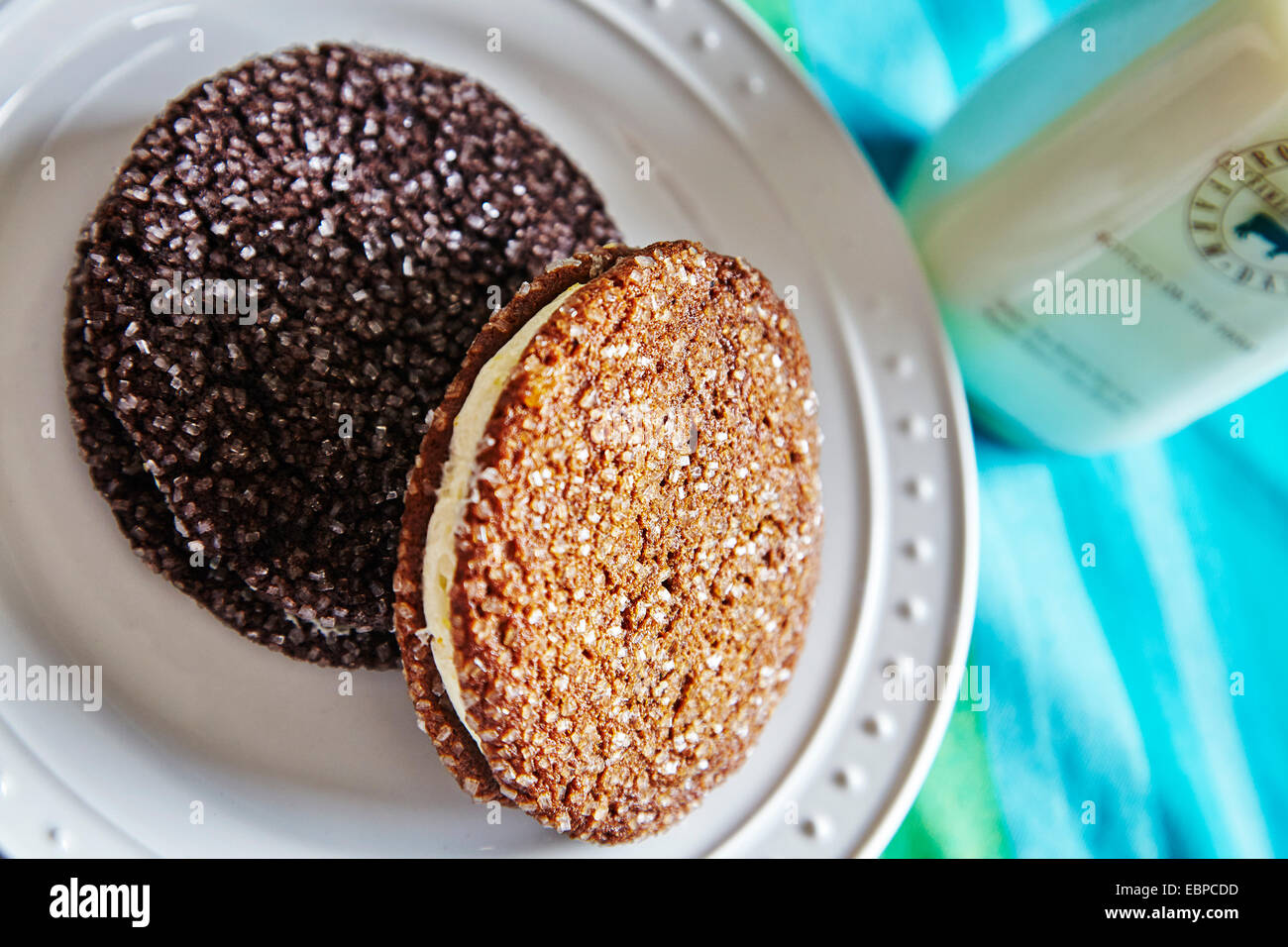 Vanilla sugar cookies hi-res stock photography and images - Alamy