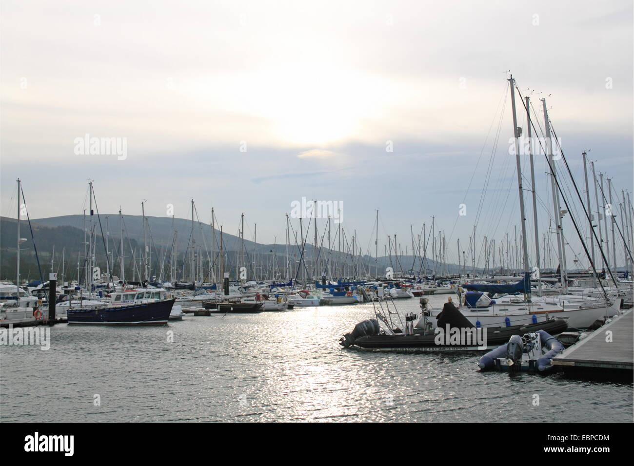 Largs Yacht Haven marina, North Ayrshire, Scotland, Great Britain ...