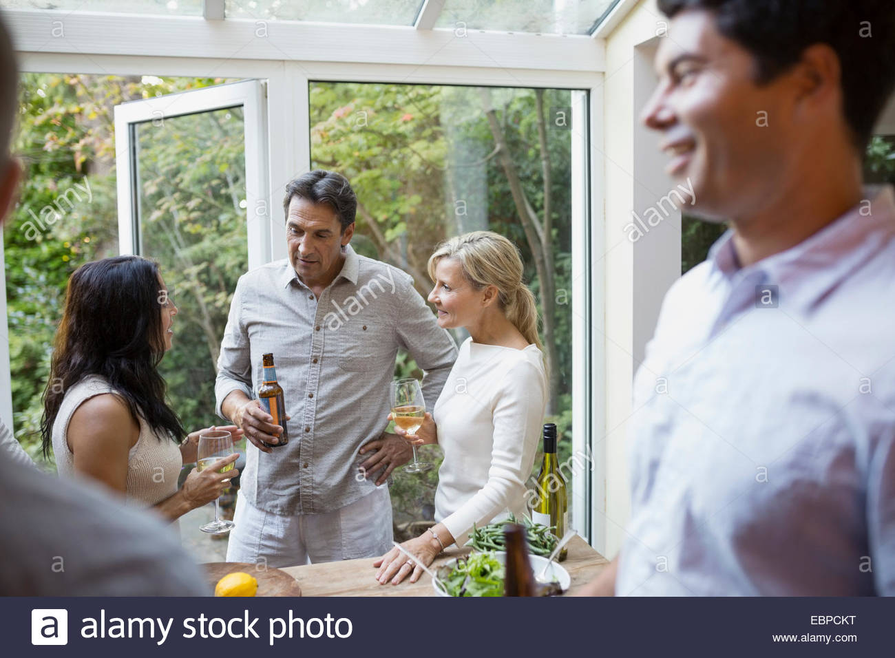 Drinking glass kitchen hi-res stock photography and images - Alamy