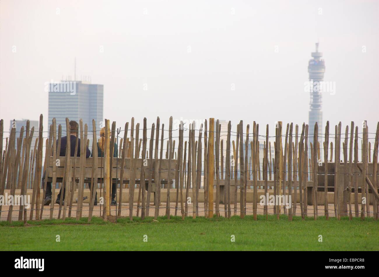 London skyline primrose hill camden hi-res stock photography and images ...