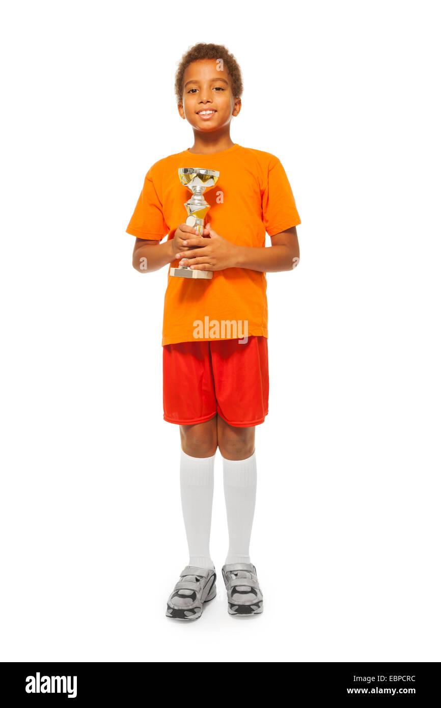 Boys trophy isolated hi-res stock photography and images - Alamy