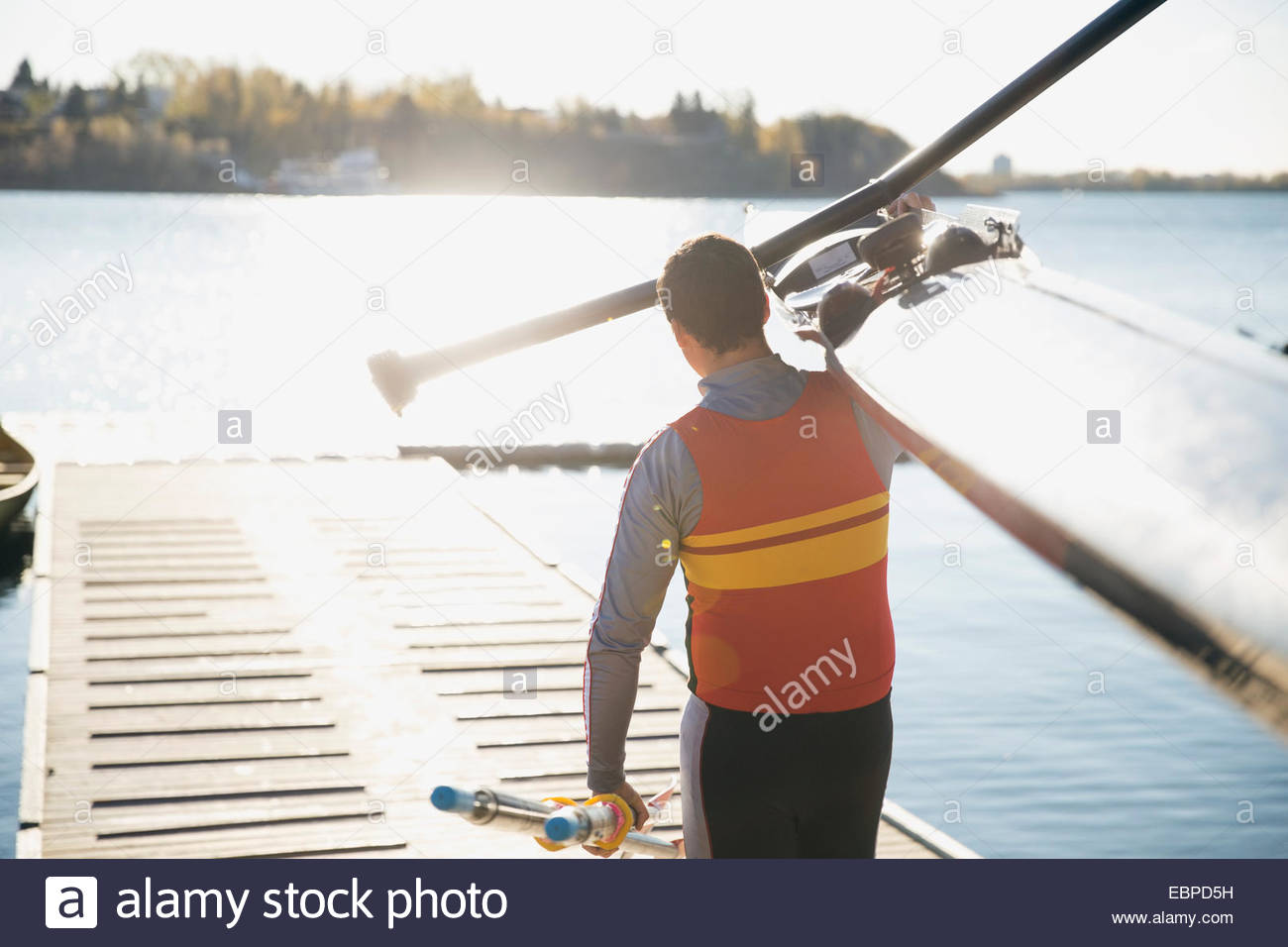 Dock holding boat hi-res stock photography and images - Alamy