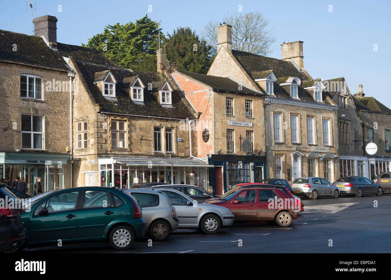 Winter view stow on the wold hi-res stock photography and images - Alamy