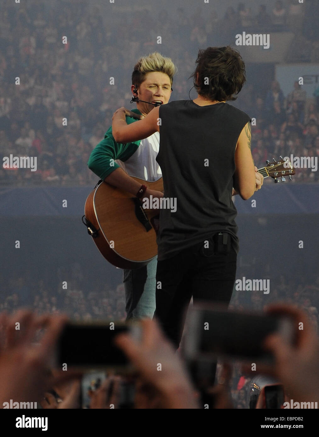 One Direction performs at City of Manchester Stadium as part of their ...