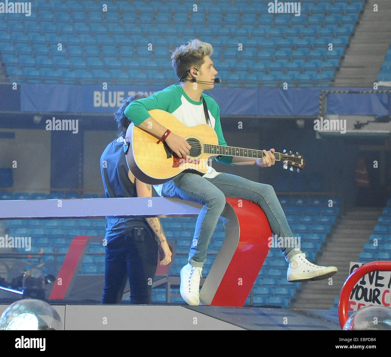 One Direction performs at City of Manchester Stadium as part of their ...