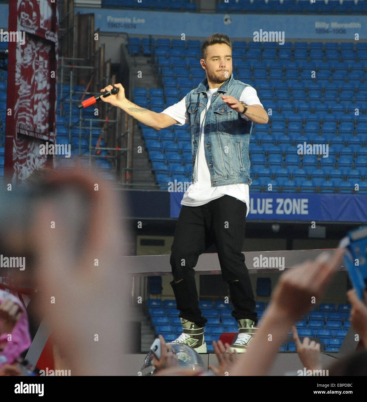 One Direction performs at City of Manchester Stadium as part of their ...