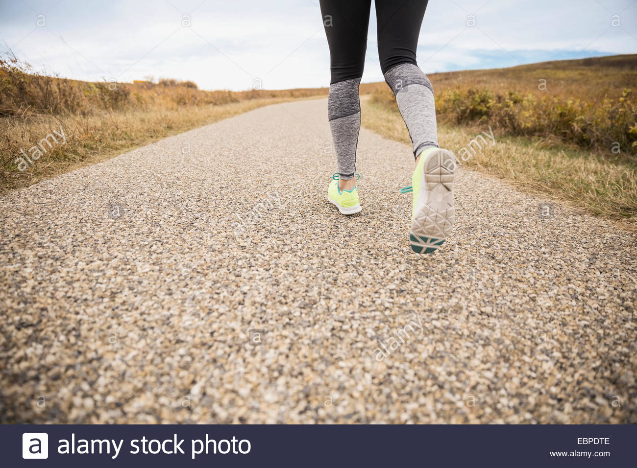 Rural path woman walking hi-res stock photography and images - Alamy