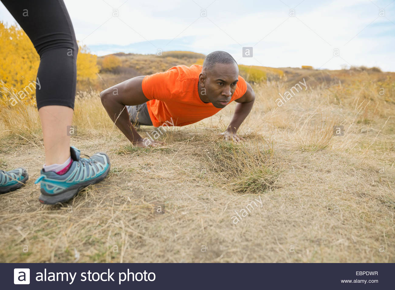 Man push up hi-res stock photography and images - Alamy