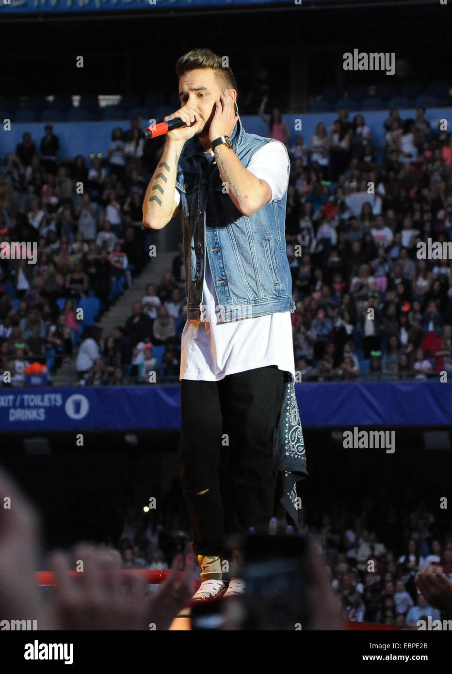 One Direction performs at City of Manchester Stadium as part of their ...
