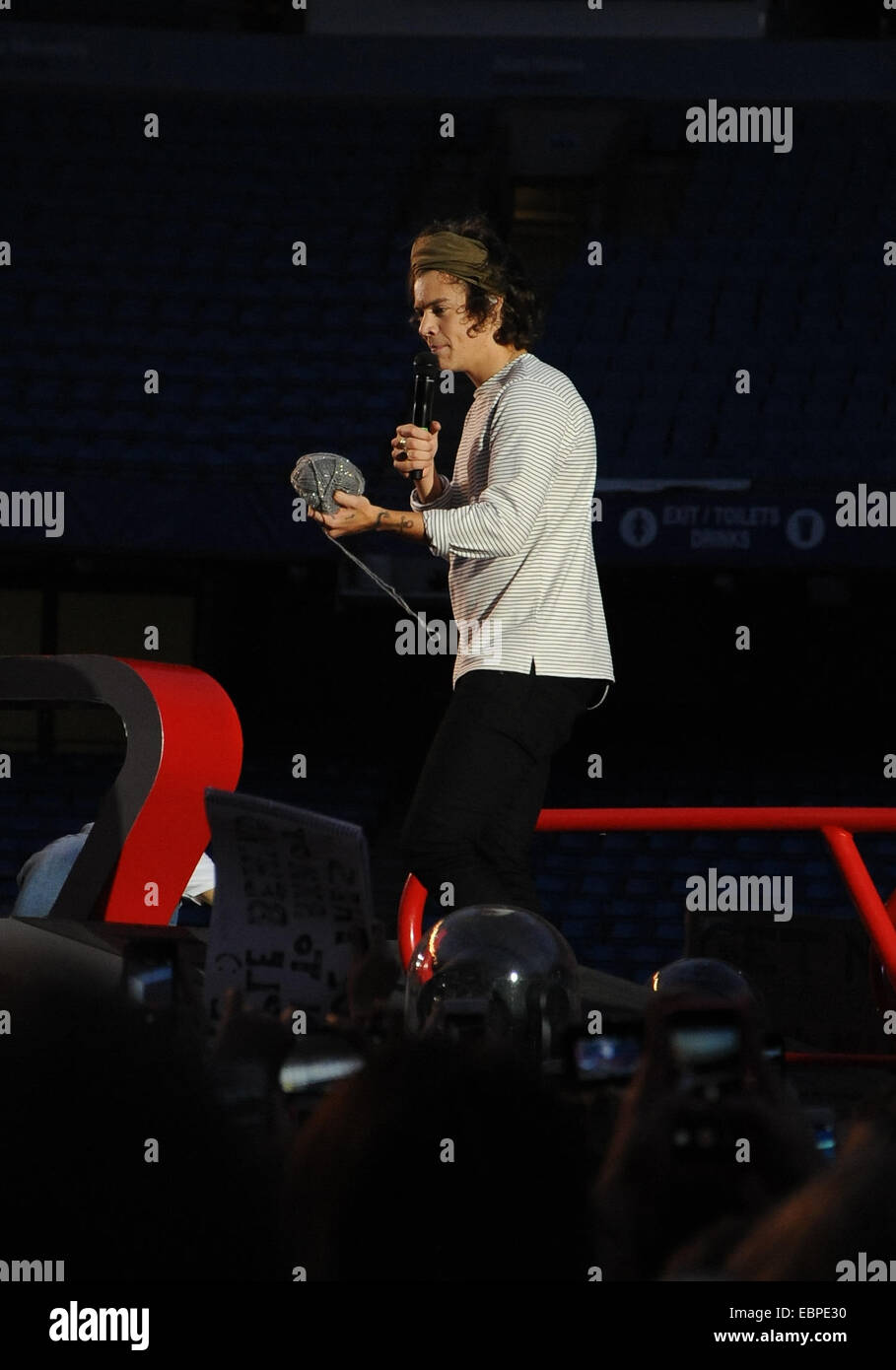 One Direction performs at City of Manchester Stadium as part of their ...