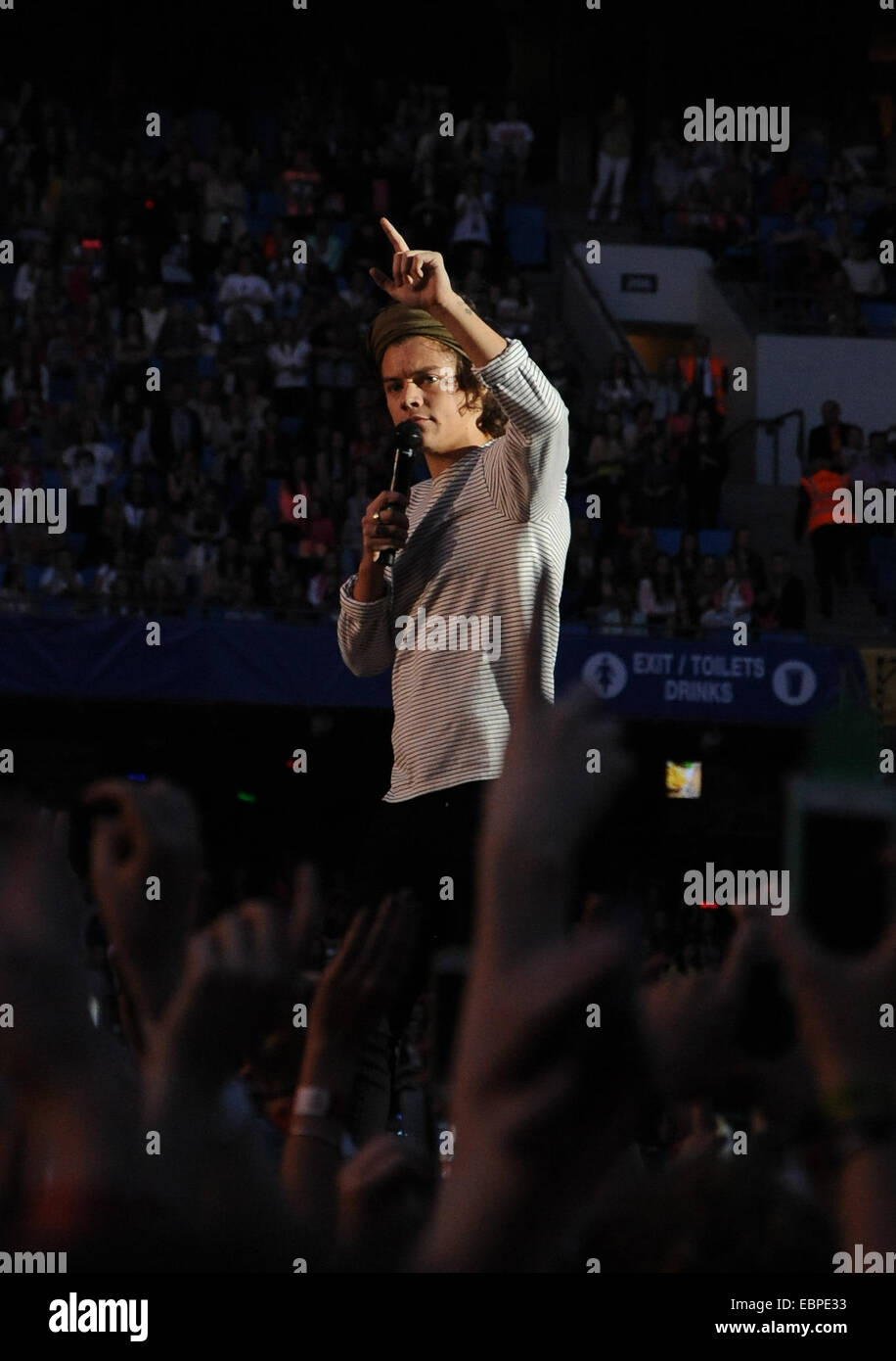 One Direction performs at City of Manchester Stadium as part of their ...