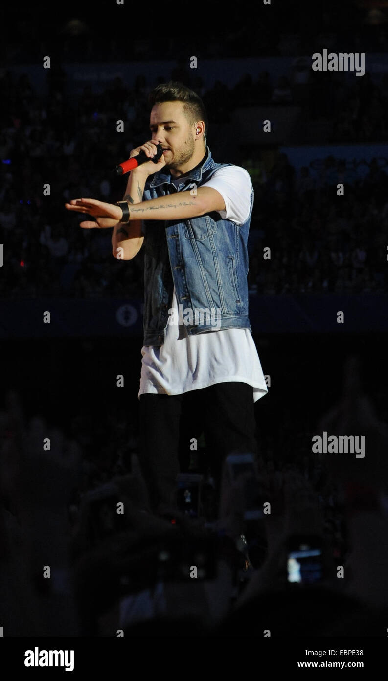 One Direction performs at City of Manchester Stadium as part of their ...