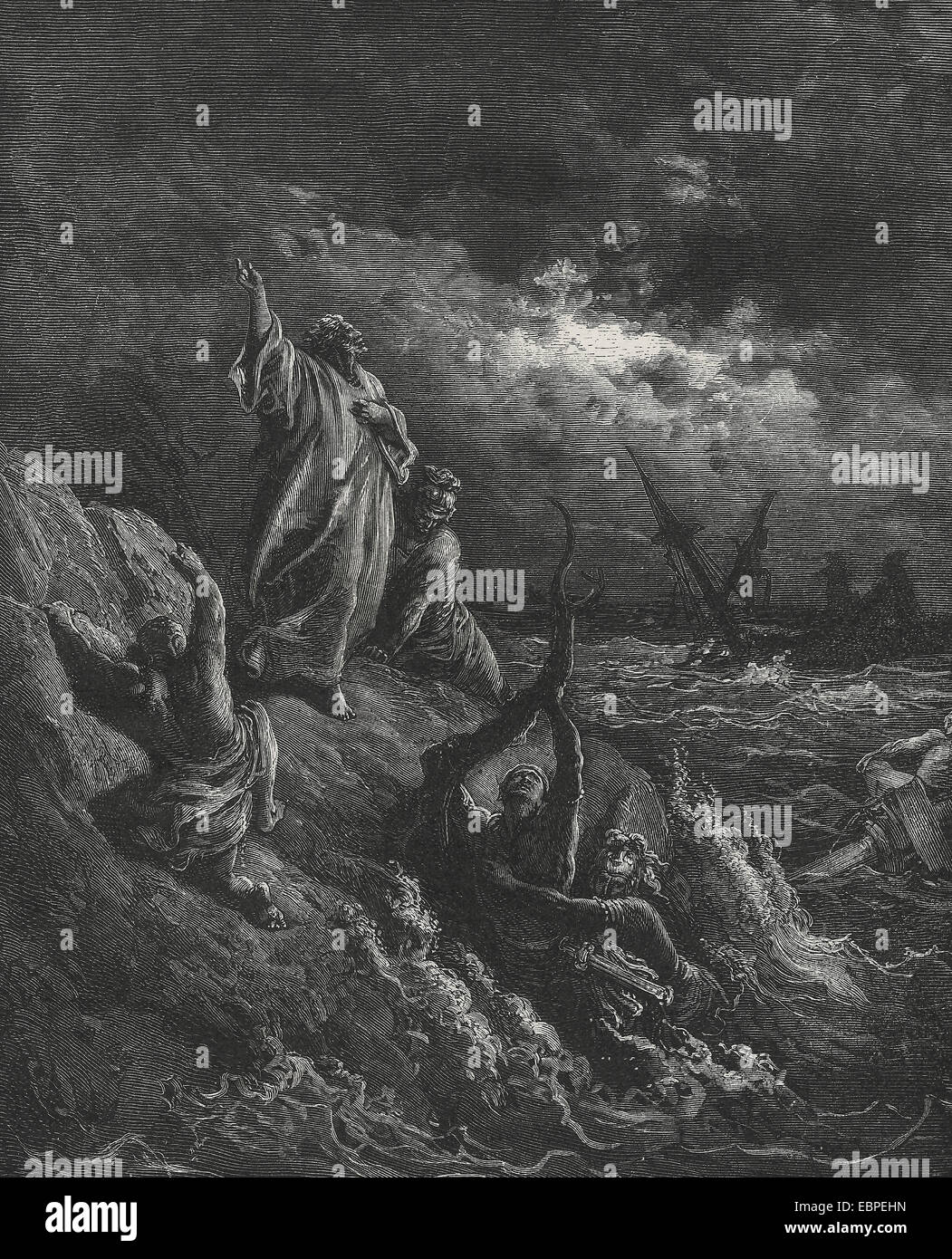 The shipwreck of the Apostle Paul Stock Photo - Alamy