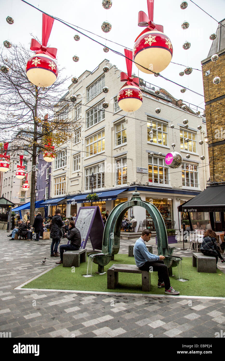 St christophers place london hi-res stock photography and images - Alamy