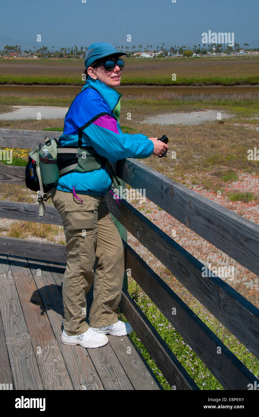 Birding from Observation deck, imperial Beach, Tijuana Slough National ...