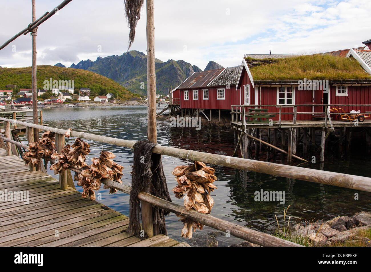 Fish drying huts hi-res stock photography and images - Alamy