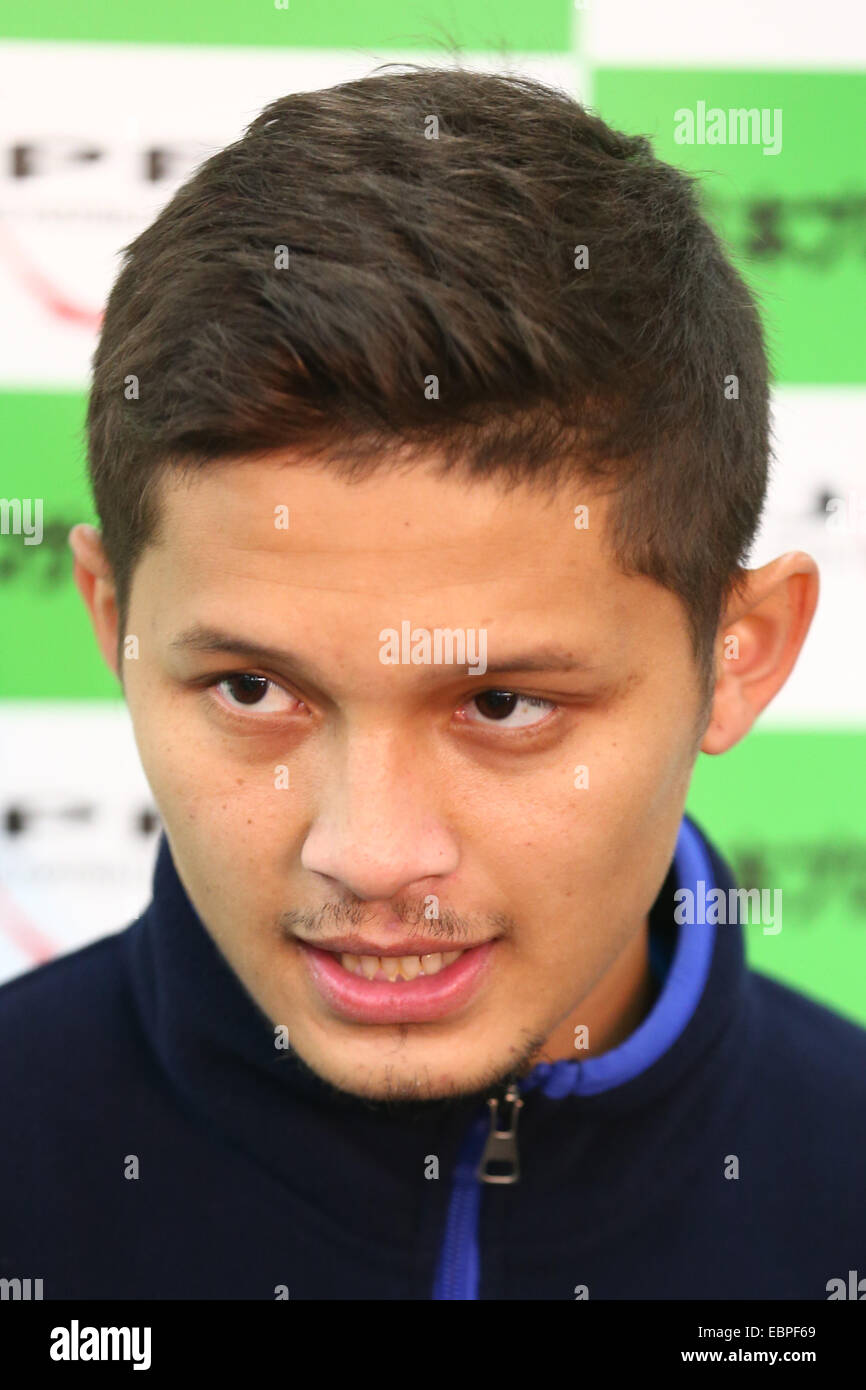 Syamsir Alam, 2014 JPFA Tryout at Fukuda Denshi Arena in Chiba, Japan ...