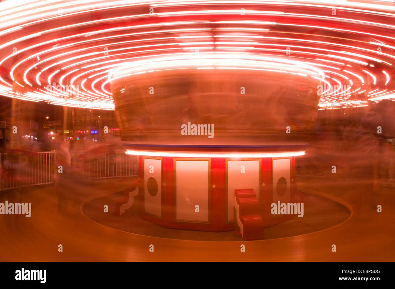 Carousel, Belmont Park, Mission Beach, California Stock Photo - Alamy