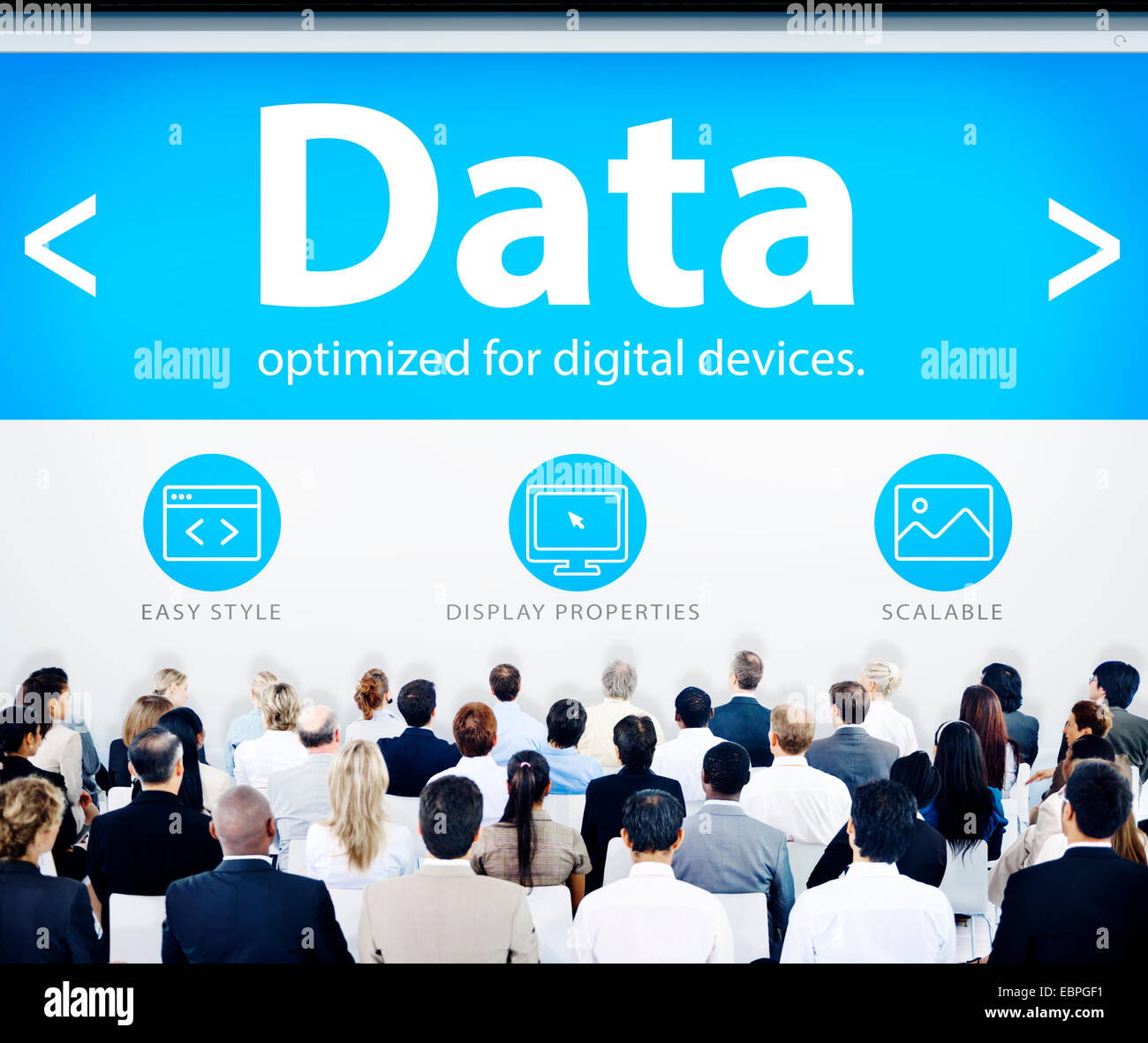 Business People Data Seminar Concept Stock Photo - Alamy