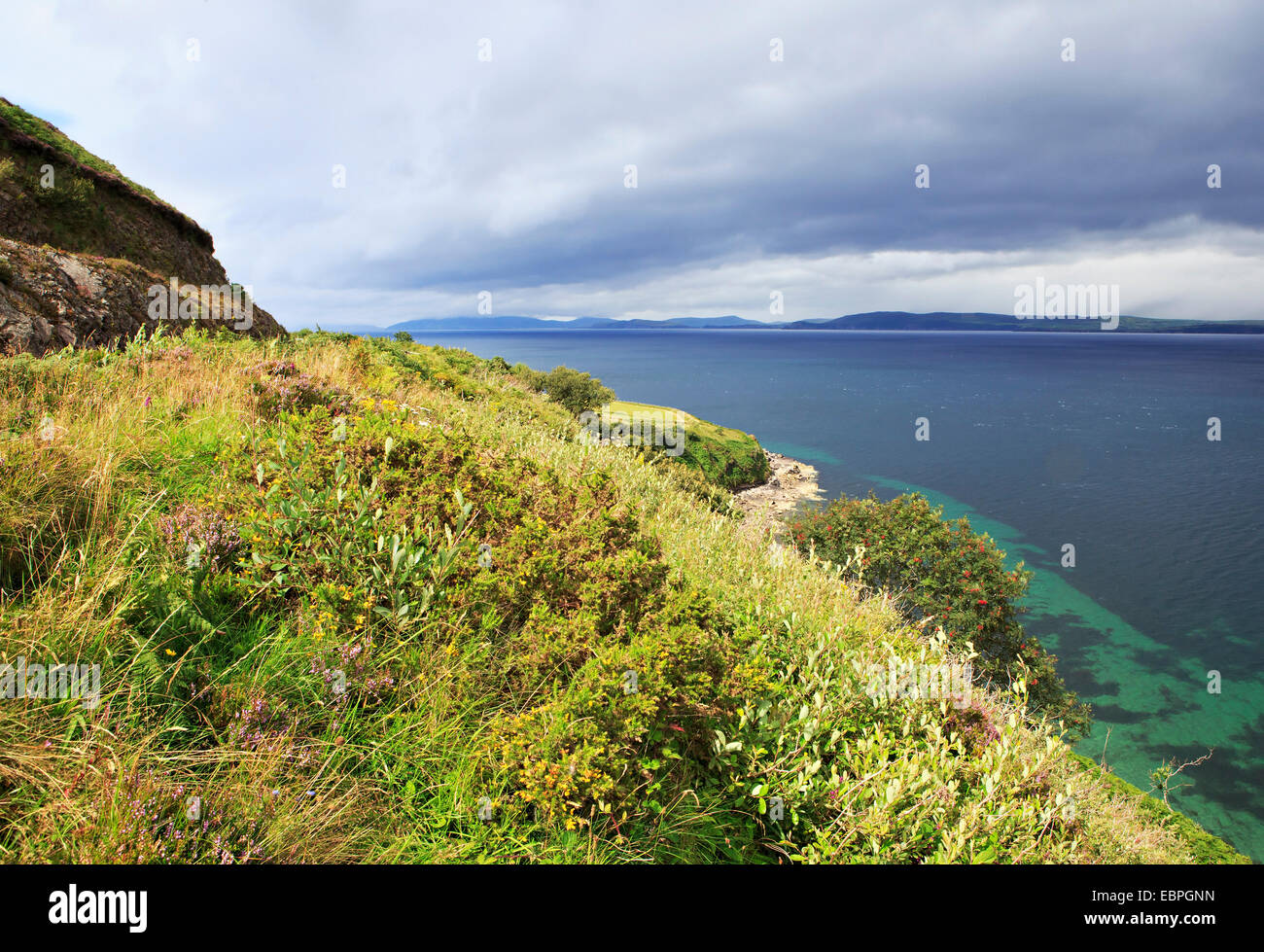 Beautiful scenery along the Atlantic Ocean Stock Photo - Alamy