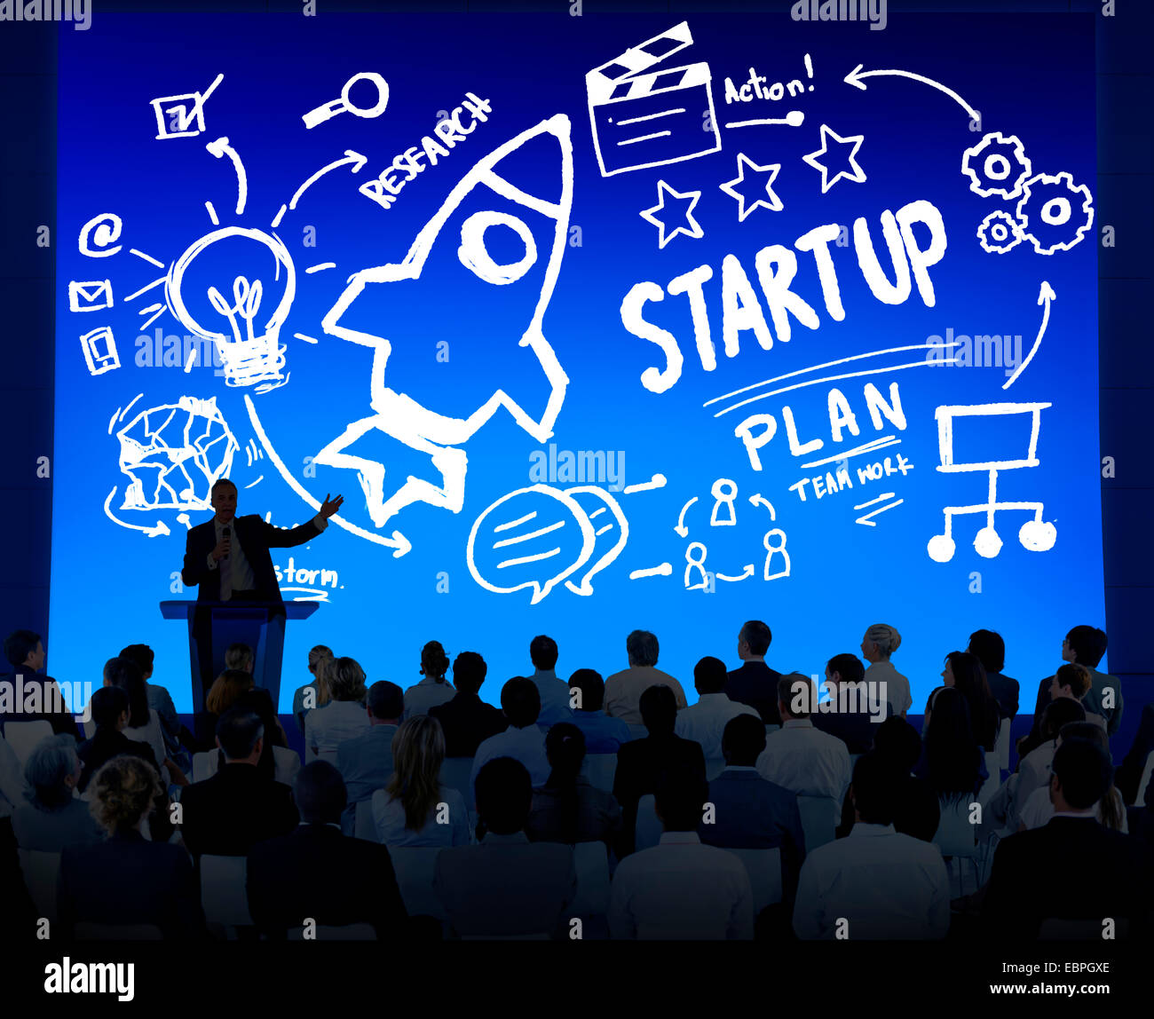 Presenter board corporate hi-res stock photography and images - Alamy