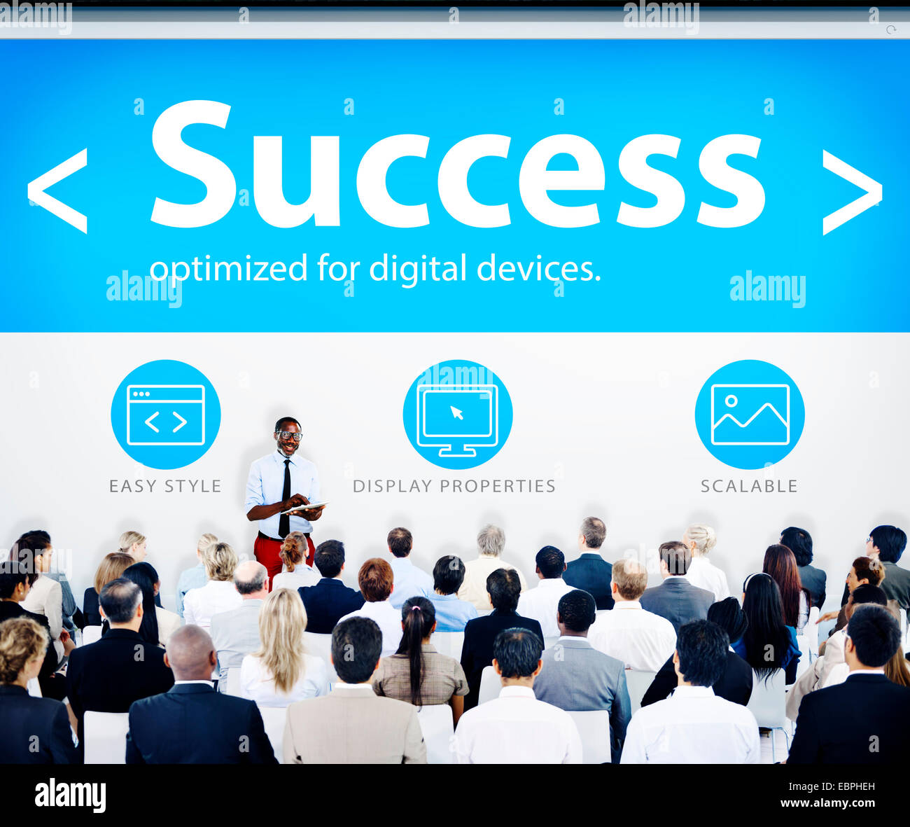 Group of Business People Seminar Success Concept Stock Photo - Alamy