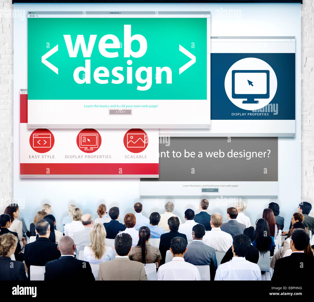 Business web conference hi-res stock photography and images - Alamy