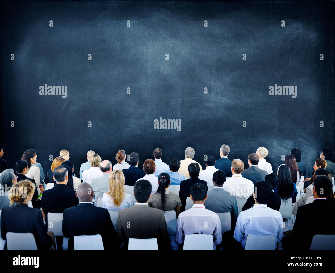 Group of Diverse Business People in a Seminar Stock Photo - Alamy