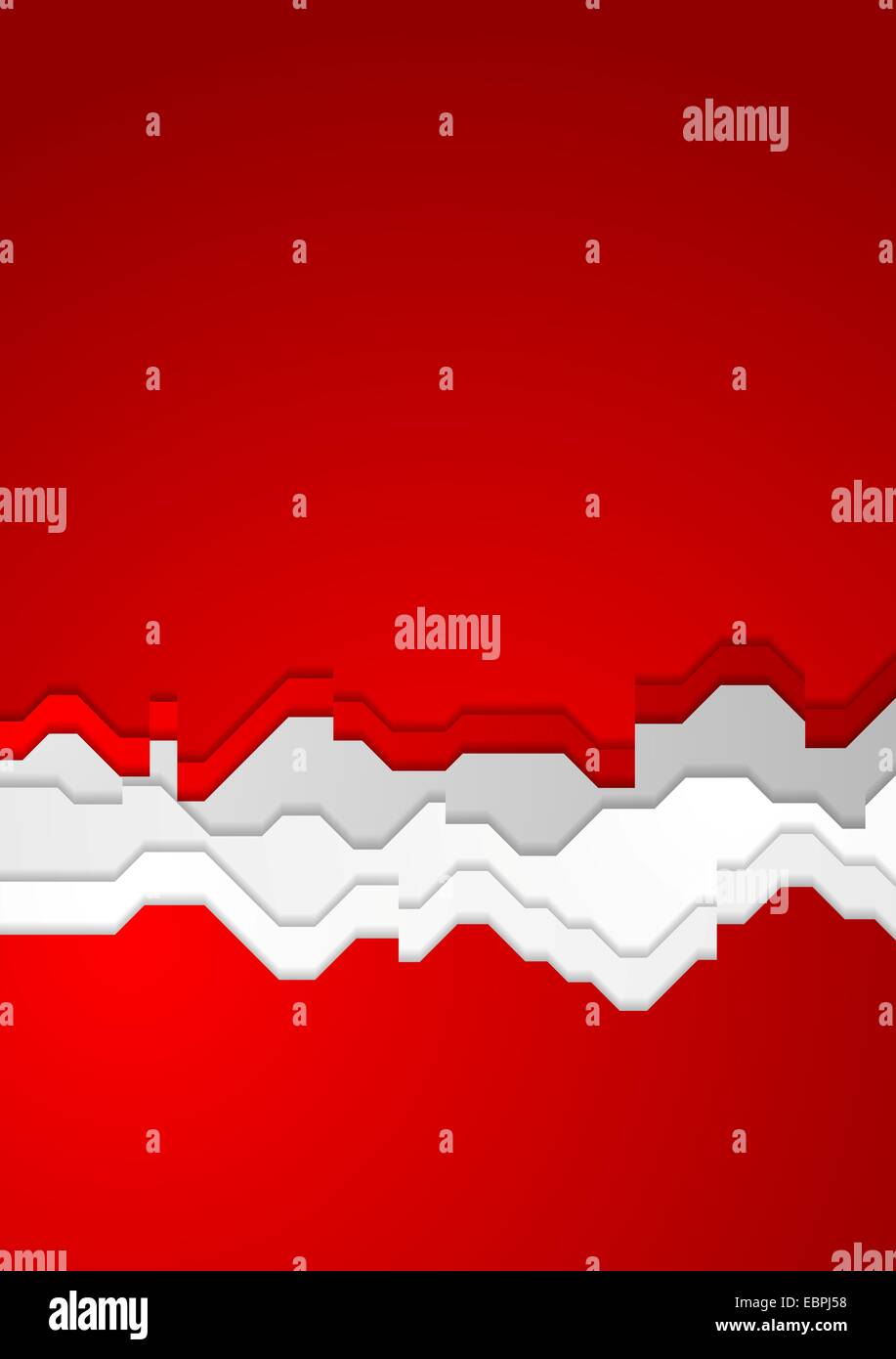 Bright red contrast abstract background. Vector design Stock Photo - Alamy