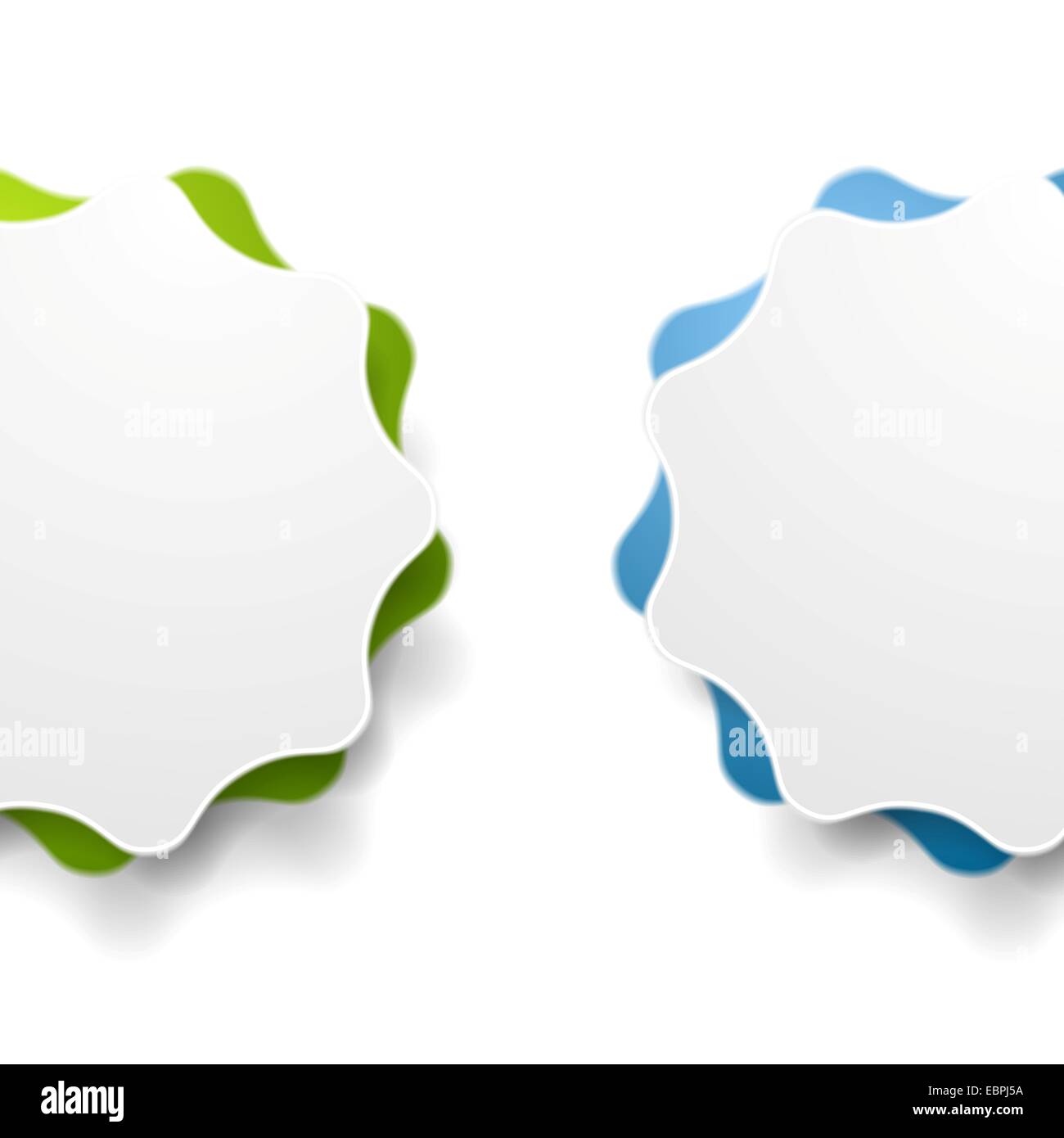 Abstract wavy shape design. Vector background Stock Photo - Alamy