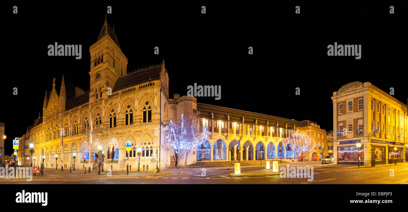 Northampton Town Centre Night Stock Photos & Northampton Town Centre ...