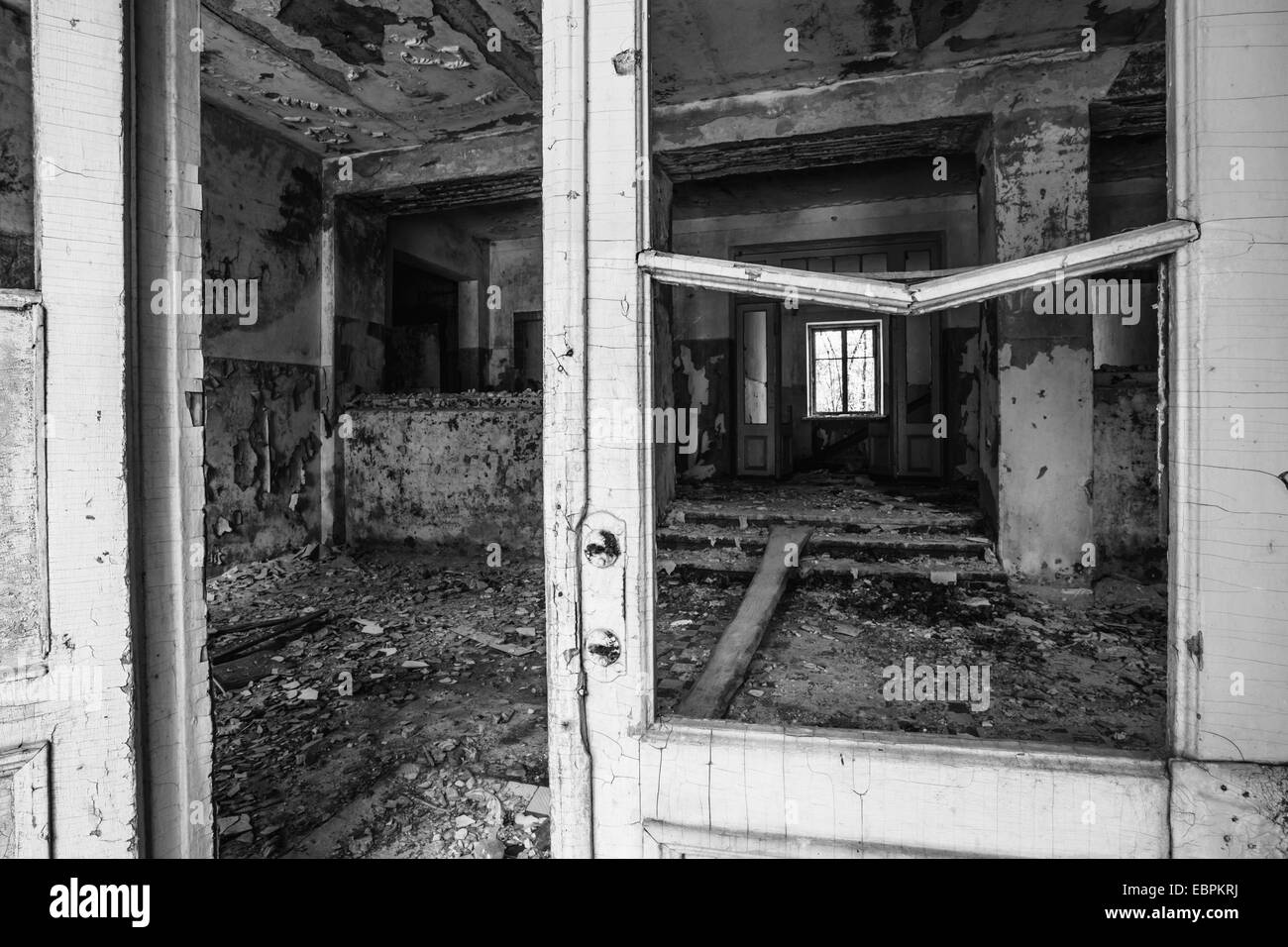 Interior school house in Black and White Stock Photos & Images - Alamy