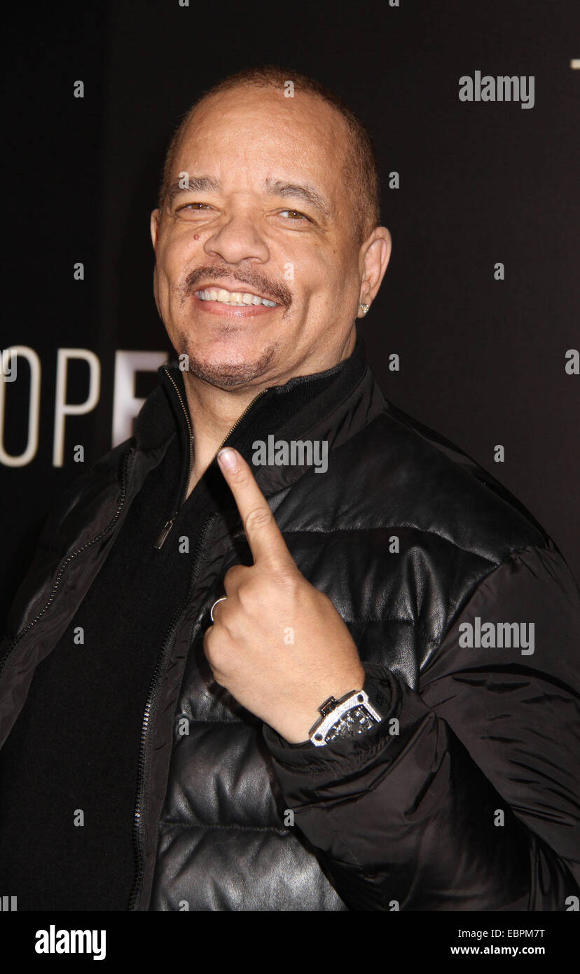 New York, USA. 3rd Dec, 2014. Rapper ICE-T attends the New York ...