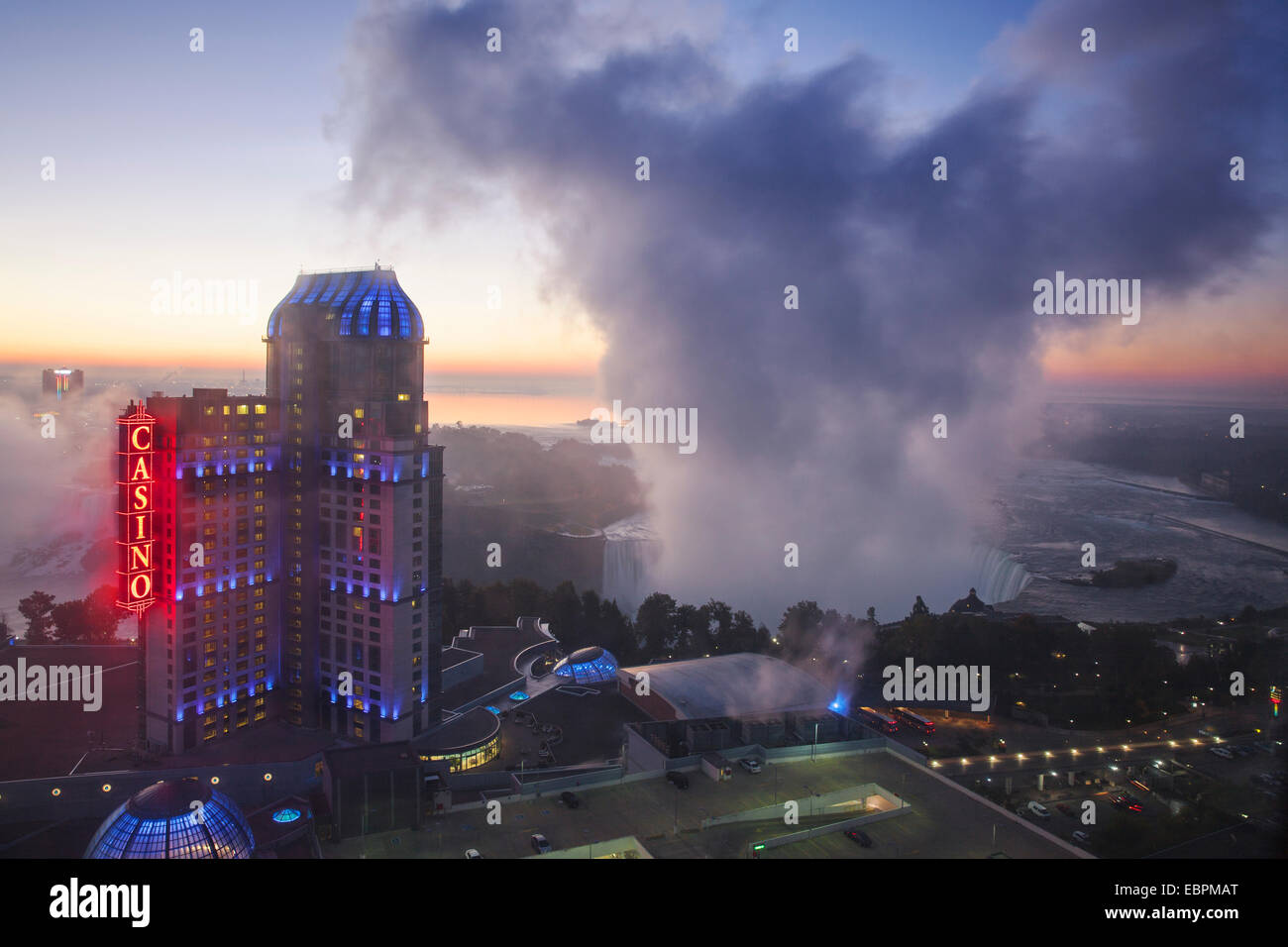 Aerial view horseshoe falls hi-res stock photography and images - Alamy
