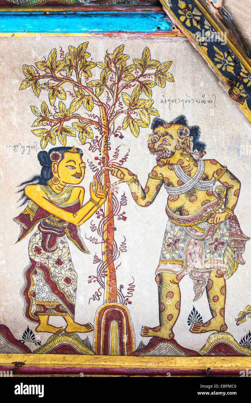 Traditional kamasan paintings hi-res stock photography and images - Alamy